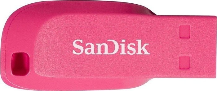 Флешка SanDisk Cruzer Blade 16ГБ Pink (SDCZ50C-016G-B35PE)