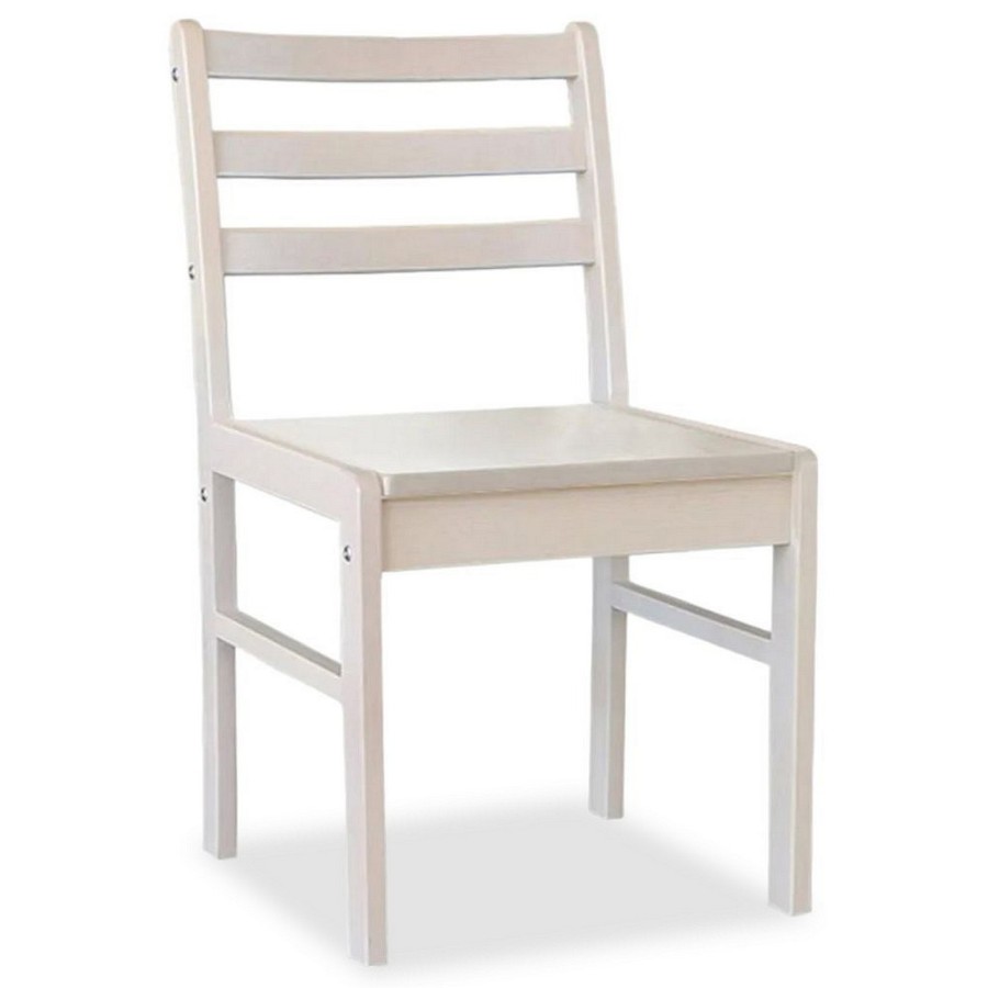 Деревянный стул кухонный Hesby HSBB_67726_3 белый