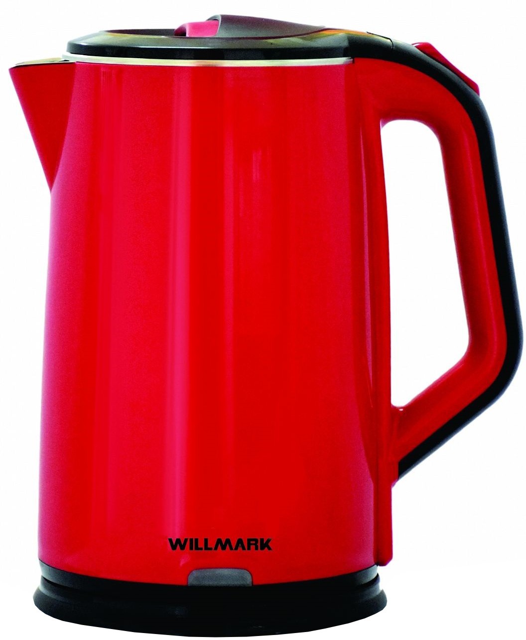 Чайник электрический WILLMARK WEK-2012PS 2 л Red, Black