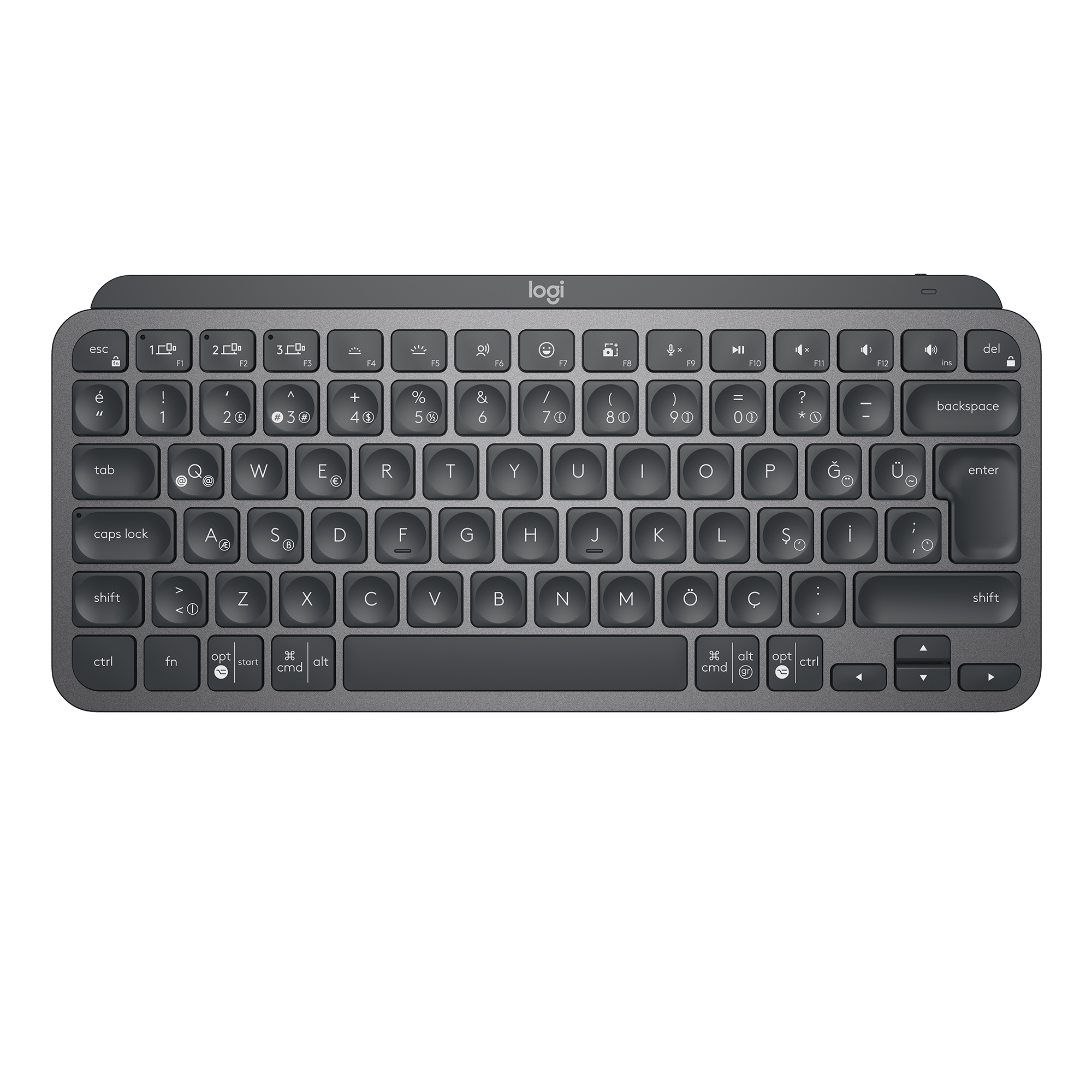 Беспроводная клавиатура Logitech MX Keys Mini Gray (920-010501)