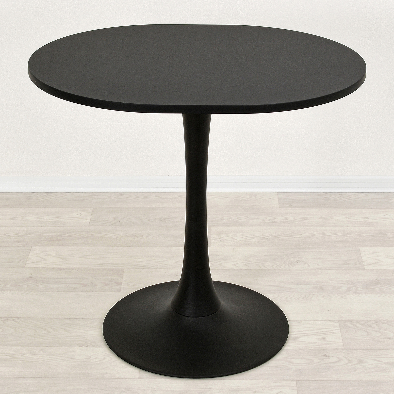 Кухонный стол Mebel Apartment Tulip 23 черный/черный 800х650