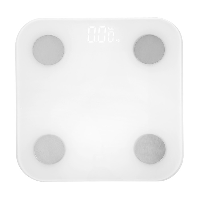 Windigo Весы напольные Windigo LVE-030, диагностические, до180 кг, от 3хAAA, стекло, белые