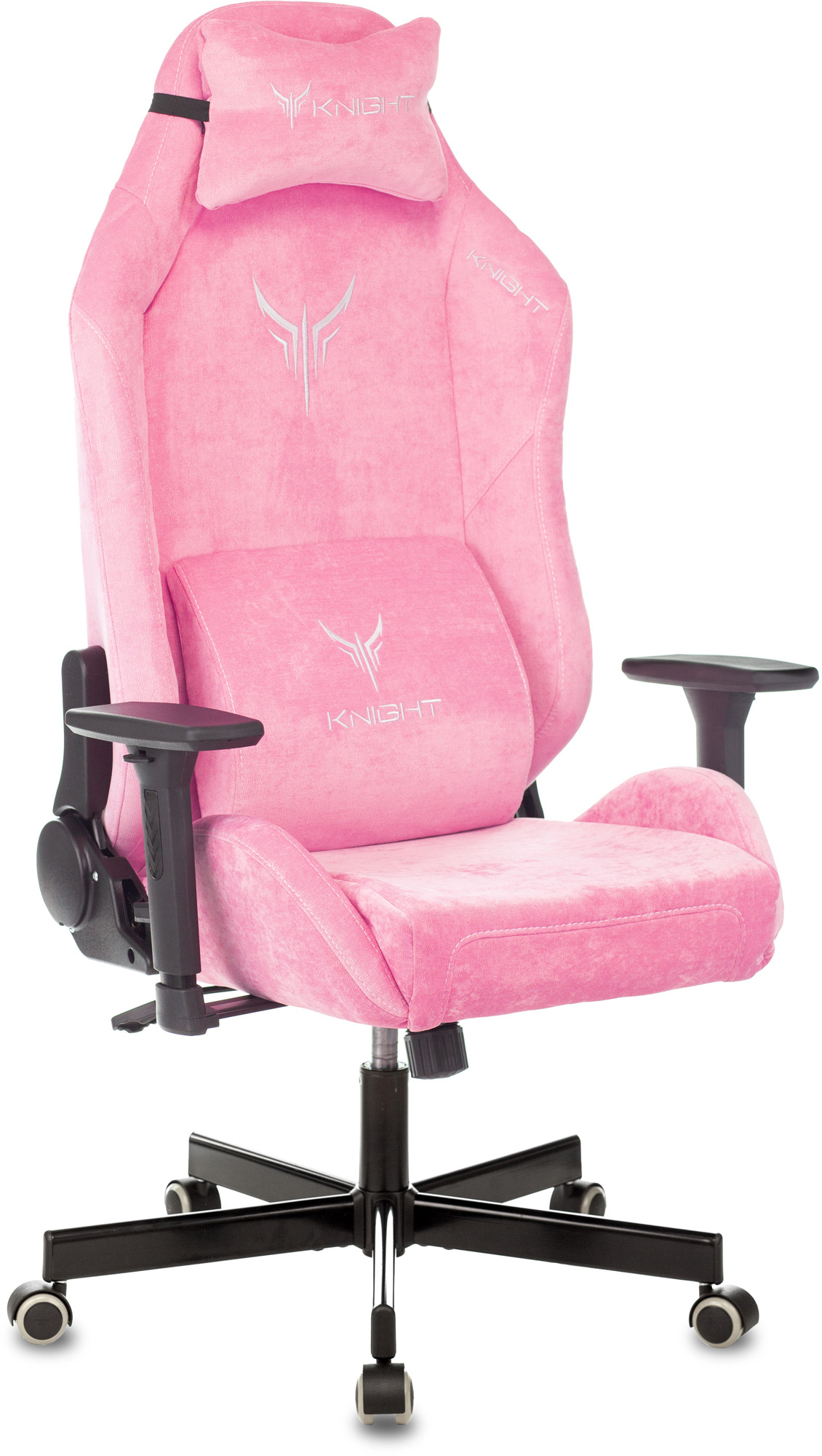 Кресло игровое Knight N1 розовый