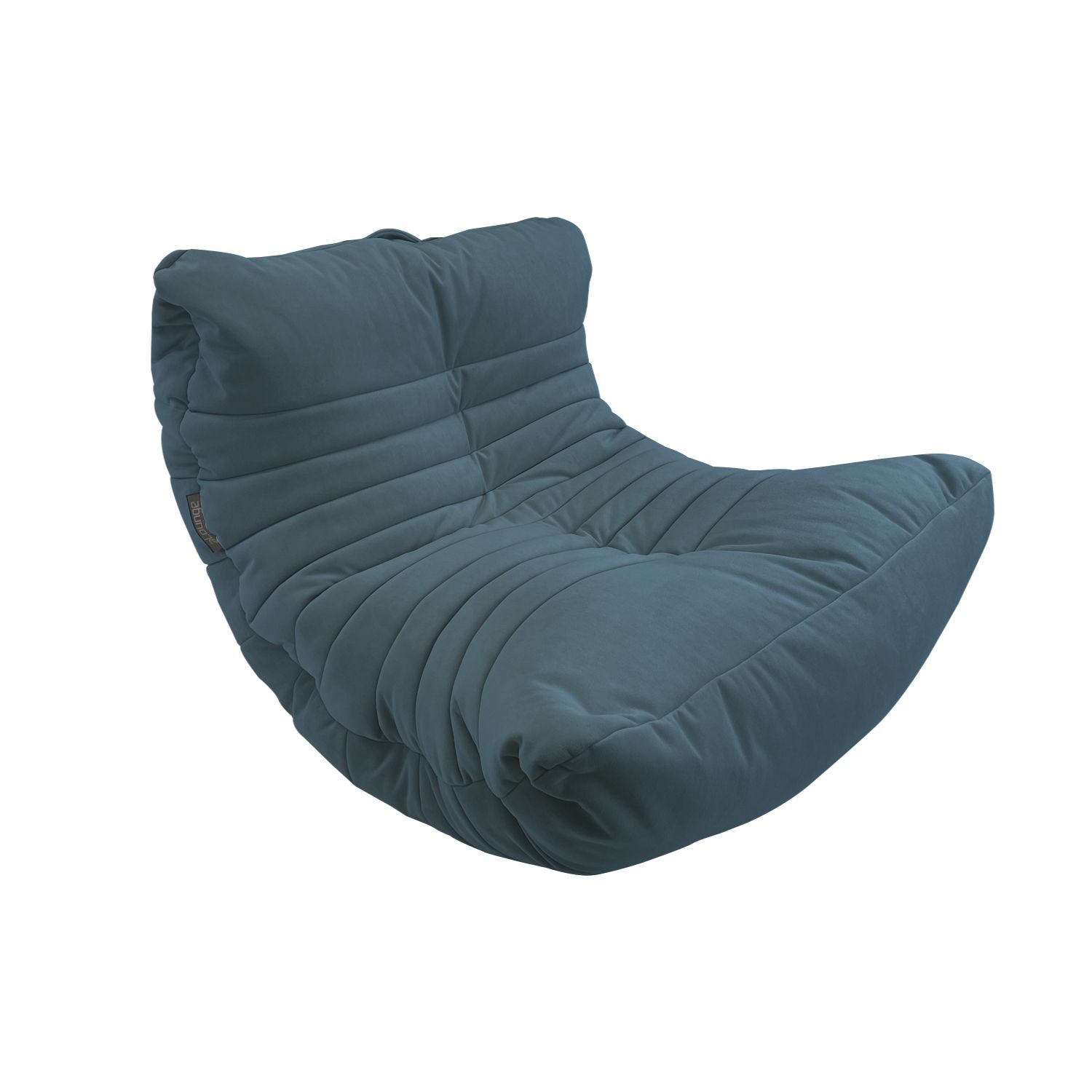 Кресло-мешок нового формата aLounge - Acoustic Sofa - Blue Jazz (велюр, синий)