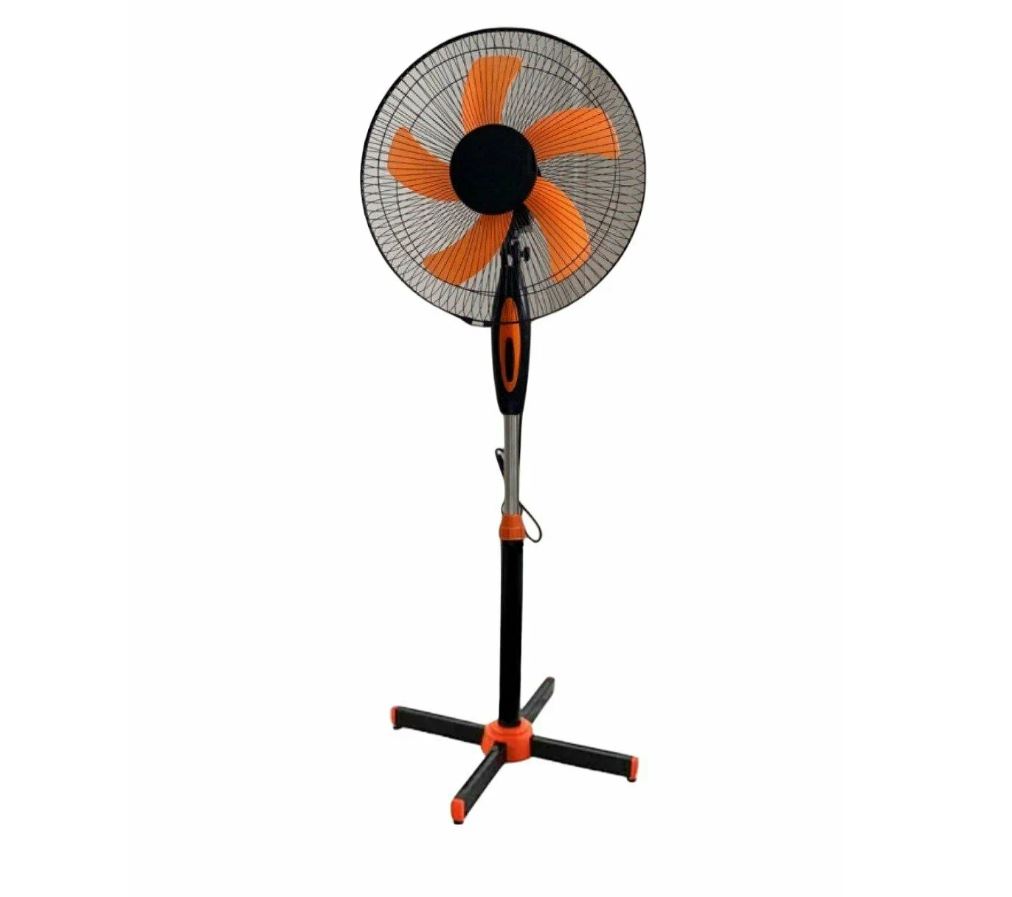 Вентилятор напольный NoBrand VNT-2106 оранжевый, черный