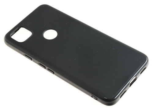 Силиконовый чехол TPU Case матовый для Nokia C20+ черный