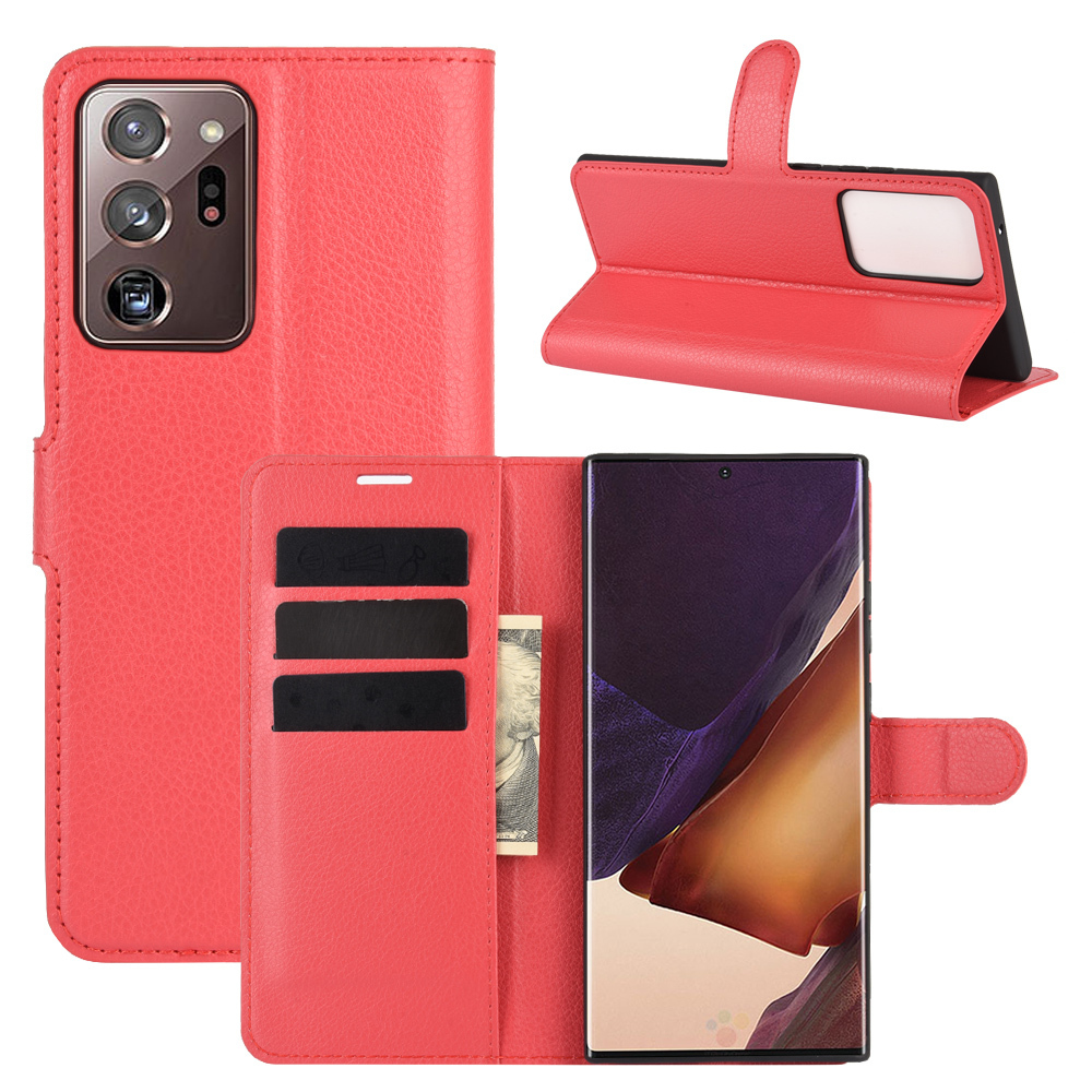 Чехол-книжка PRESTIGE для Samsung Galaxy Note 20 Ultra (красный)