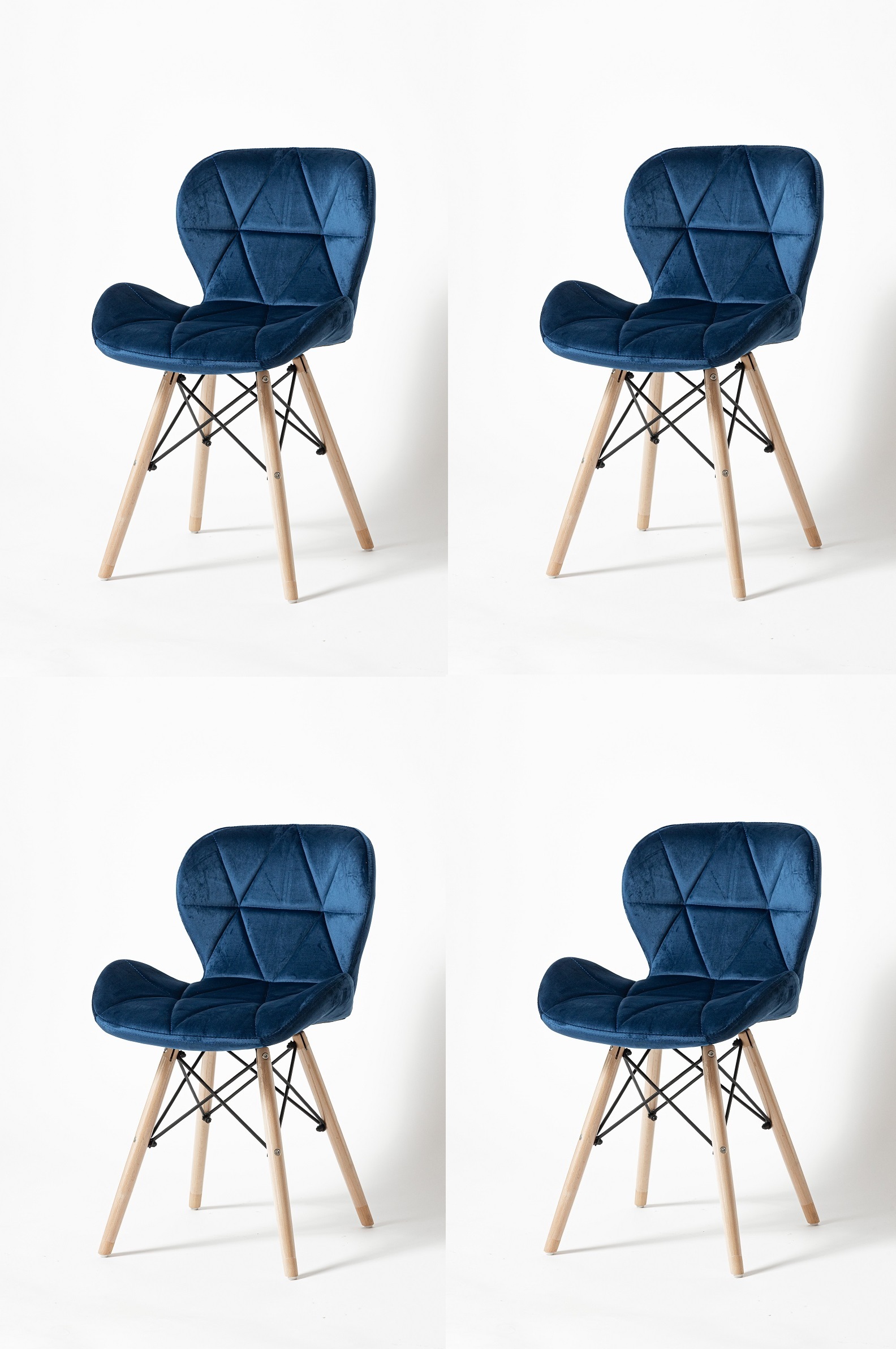 Комплект стульев 4 шт. La Room SC-026, синий