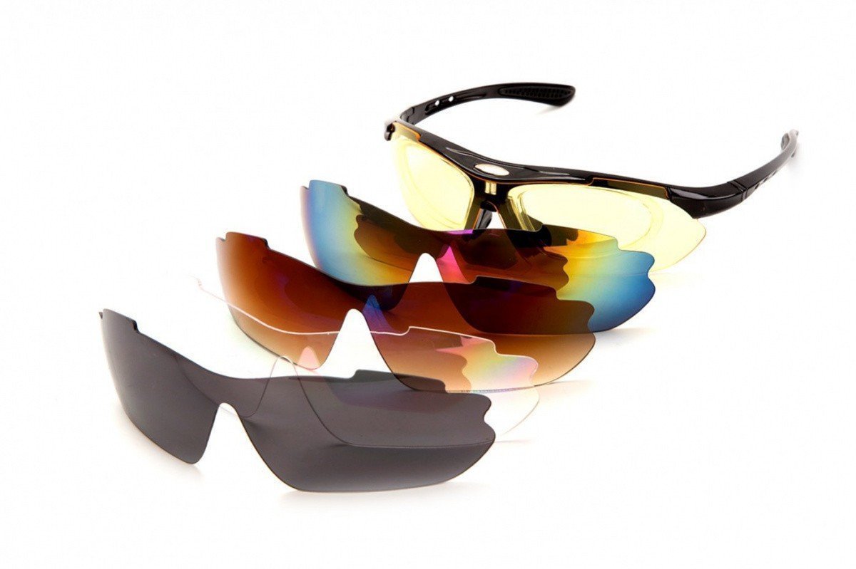 Спортивные солнцезащитные очки мужские Bradex SF-0156 разноцветные
