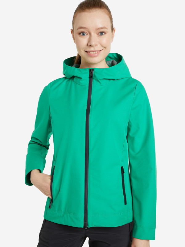 Куртка женская GEOX W3520FT2975 зеленая 42