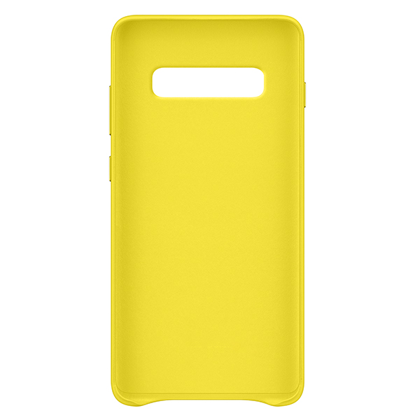 Чехол для Samsung S10 Plus SILICONE COVER Желтый