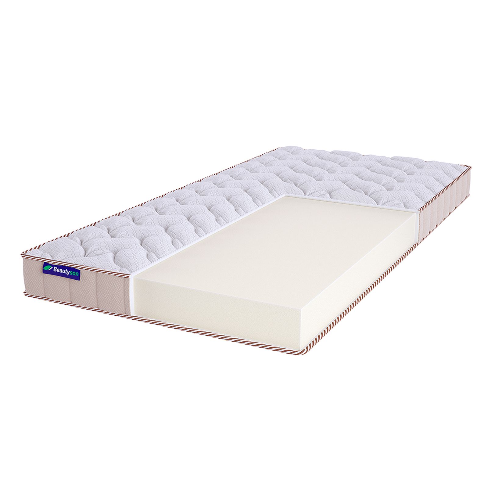 Матрас Beautyson Roll Foam 10 Lux, 145х170, 12 см, беспружинный