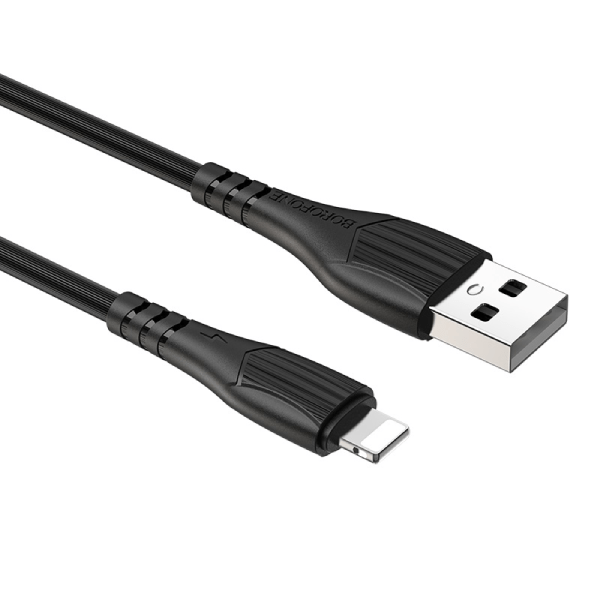 Кабель Borofone USB Lightning BX37 1M черный