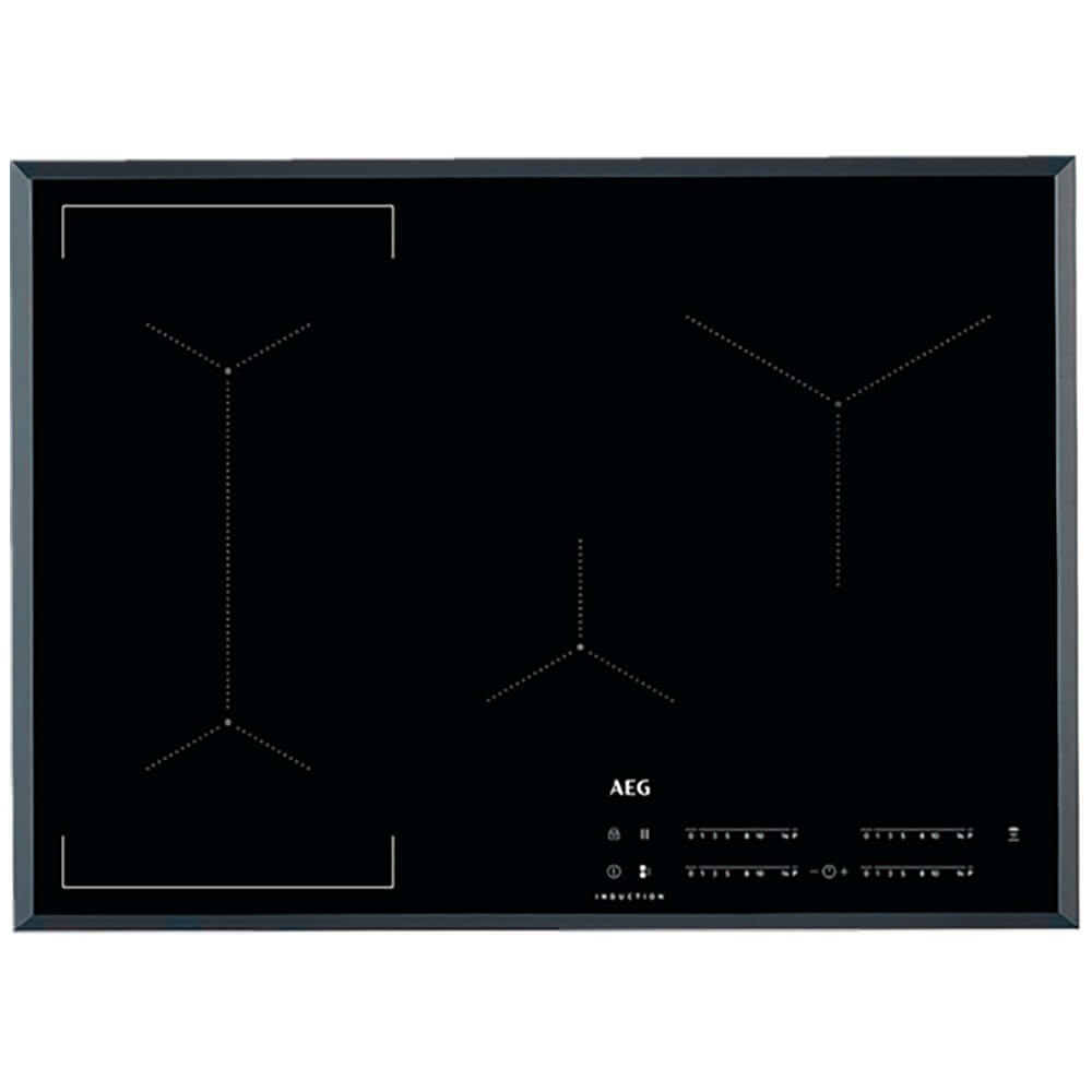 Встраиваемая варочная панель индукционная AEG IKE74441 черный