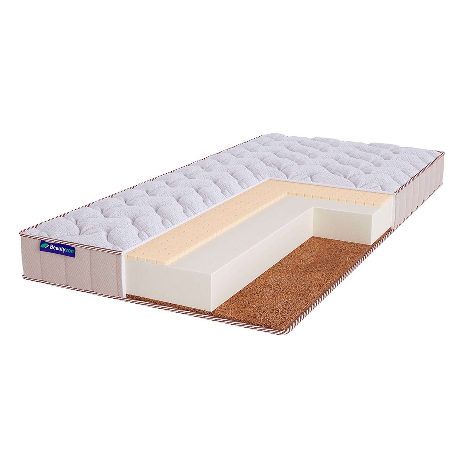 Матрас Beautyson Roll Foam 10 Balance Lux, 100х155, 14 см, беспружинный