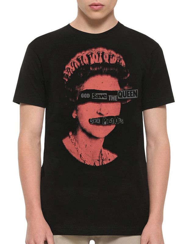 Футболка мужская DS Apparel Sex Pistols - Королева Елизавета 85001-2 черная S