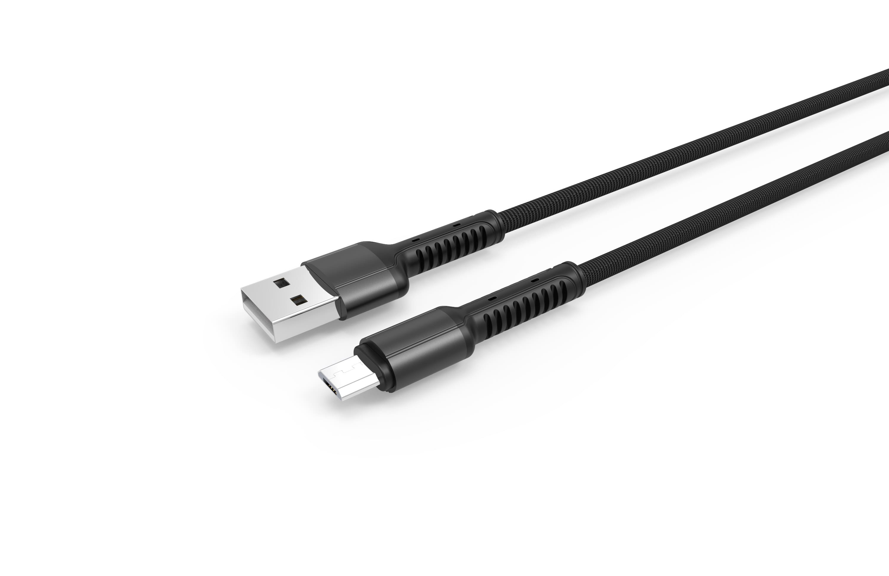 LDNIO LS63/ USB кабель Micro/ 1m/ 2.4A/ медь: 86 жил/ Gray