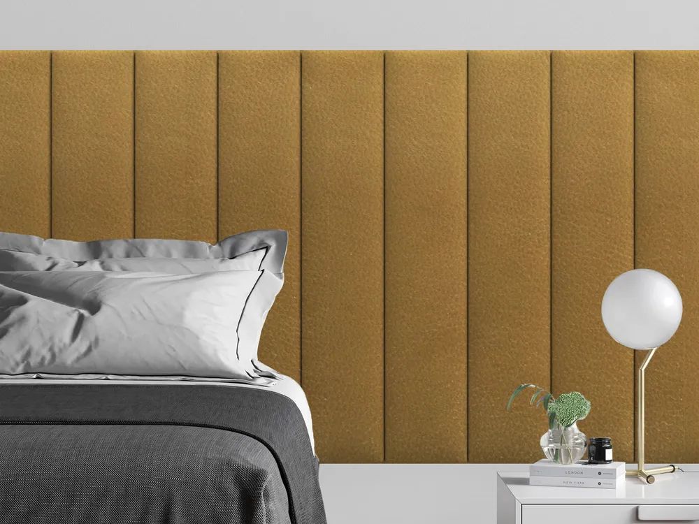 Панель кровати Eco Leather Gold 20х100 см 1 шт.