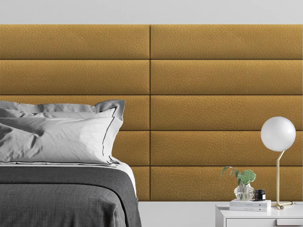 Панель кровати Eco Leather Gold 20х180 см 1 шт.