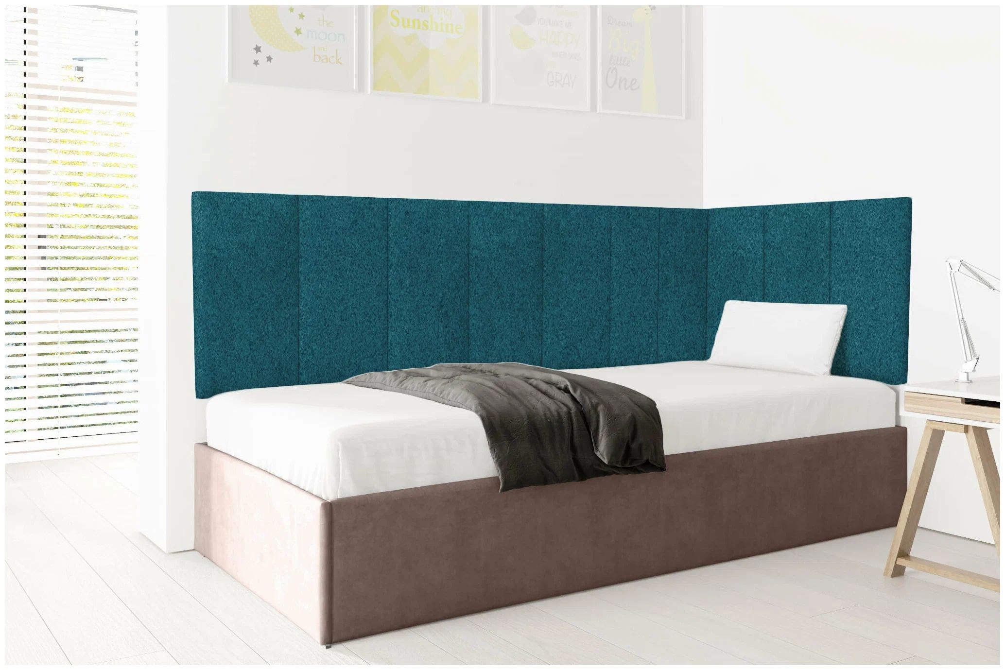 Панель кровати Velour Green 30х60 см 4 шт.