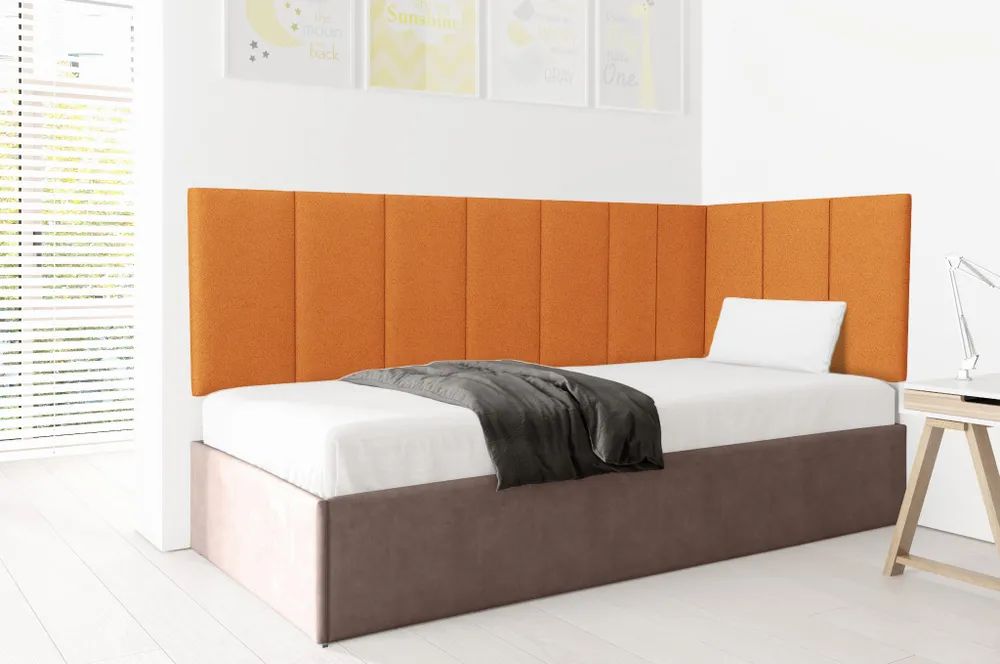 Панель кровати Velour Orange 30х60 см 1 шт.