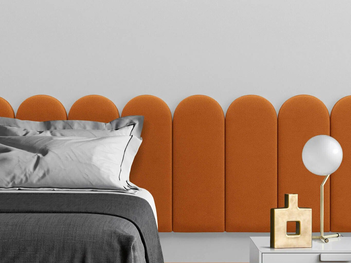 Панель кровати Velour Orange 30х60R см 2 шт.