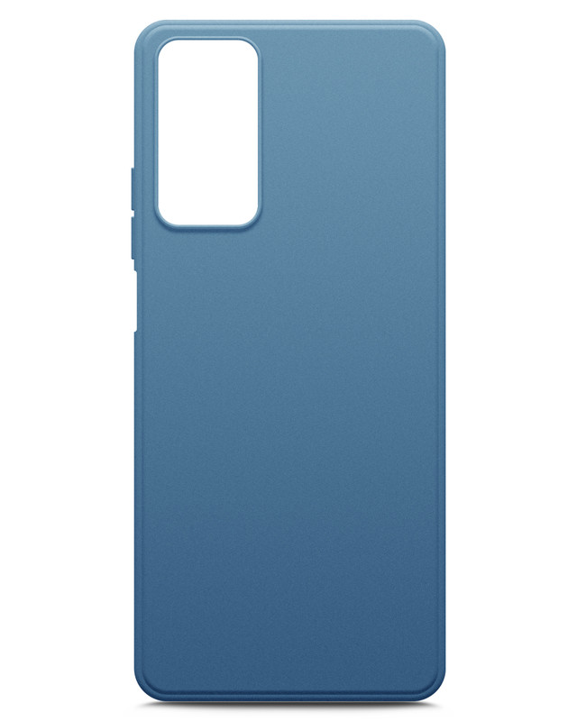 Чехол Brozo на Xiaomi Redmi Note 12 Pro (4G) силиконовый синий(матовый)