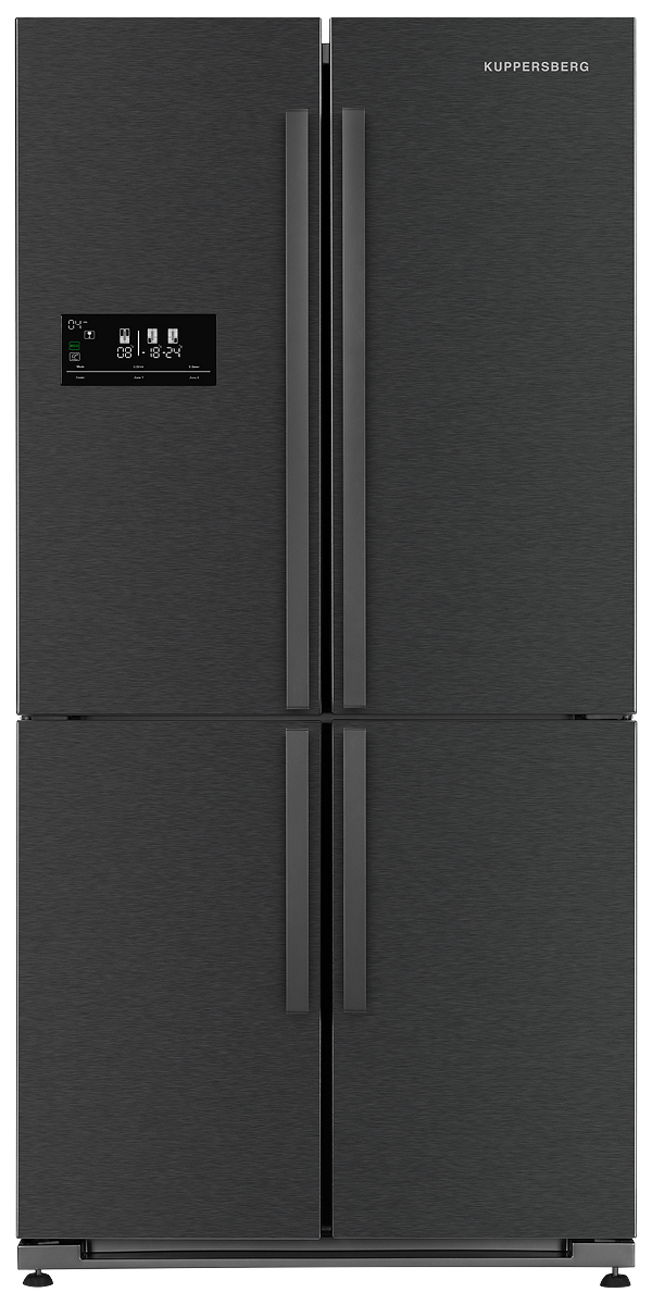 Холодильник KUPPERSBERG NMFV 18591 DX серебристый; серый; черный