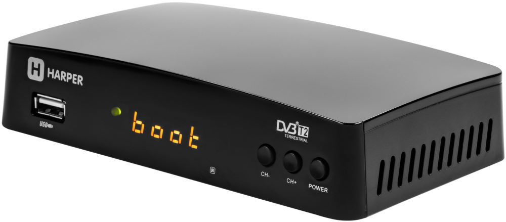 DVB-T2 приставка Harper HDT2-1511 Black