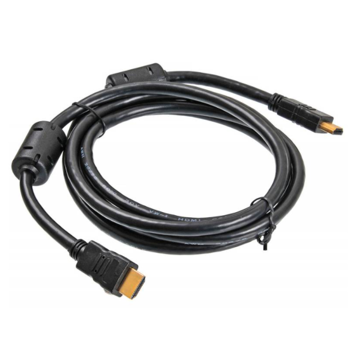 Кабель аудио-видео Buro HDMI (m)/HDMI (m) 1.8м. черный (HDMI-19M/19M-1.8M-MG)