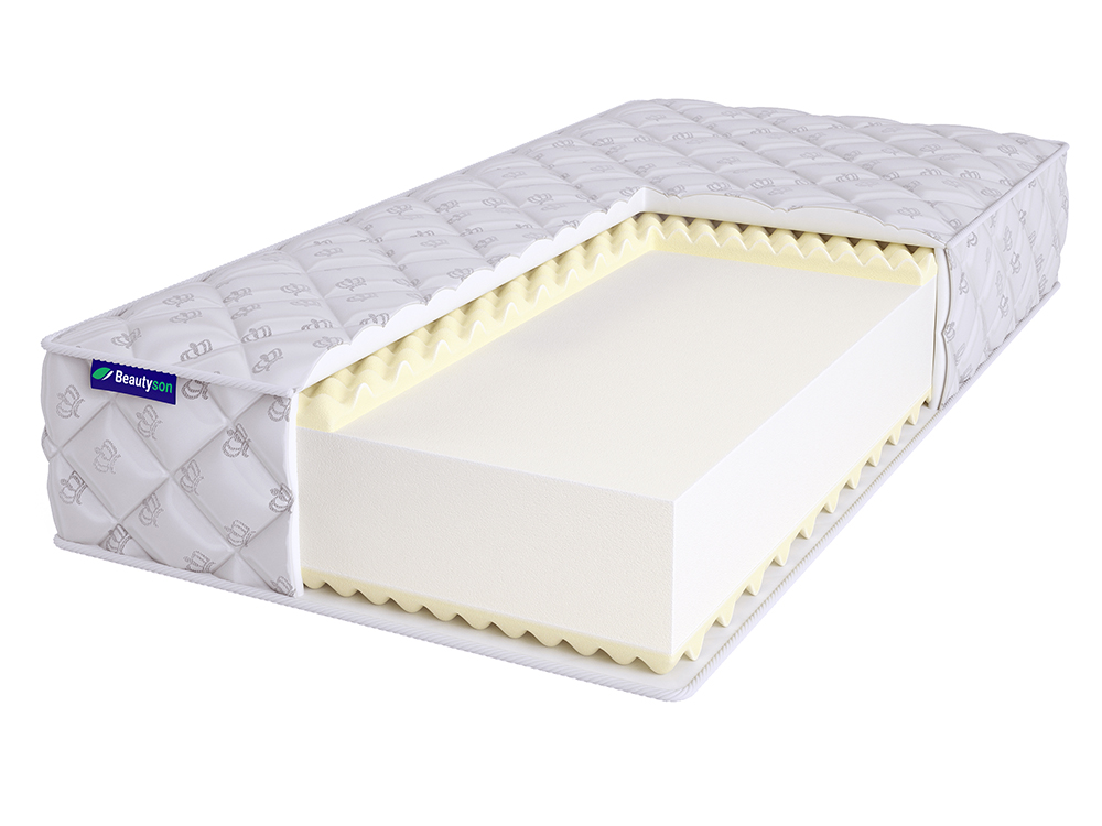 Матрас Beautyson Roll Foam 14 Latex Double, 70х125, 16 см, беспружинный