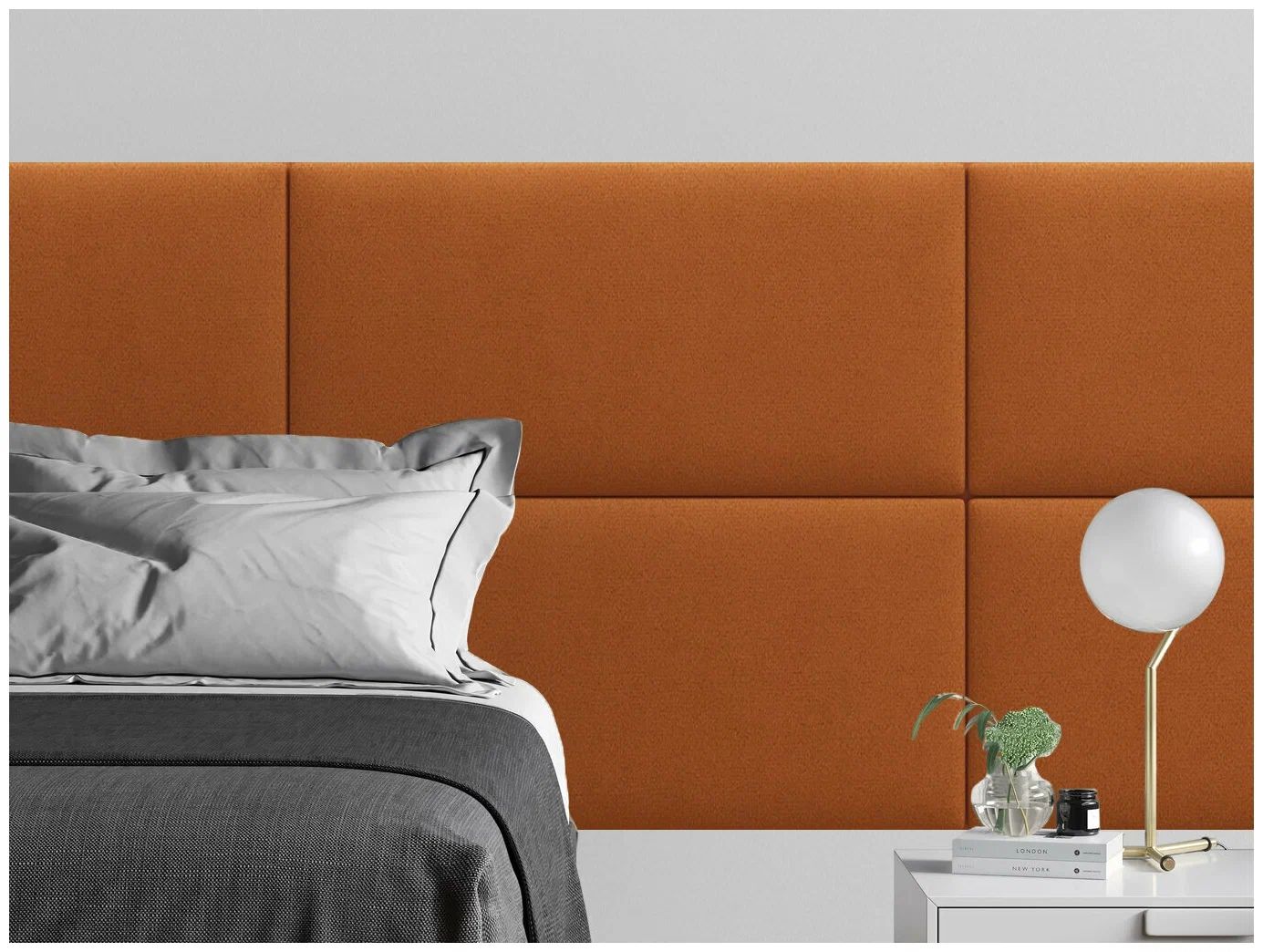 Панель кровати Velour Orange 50х100 см 1 шт.