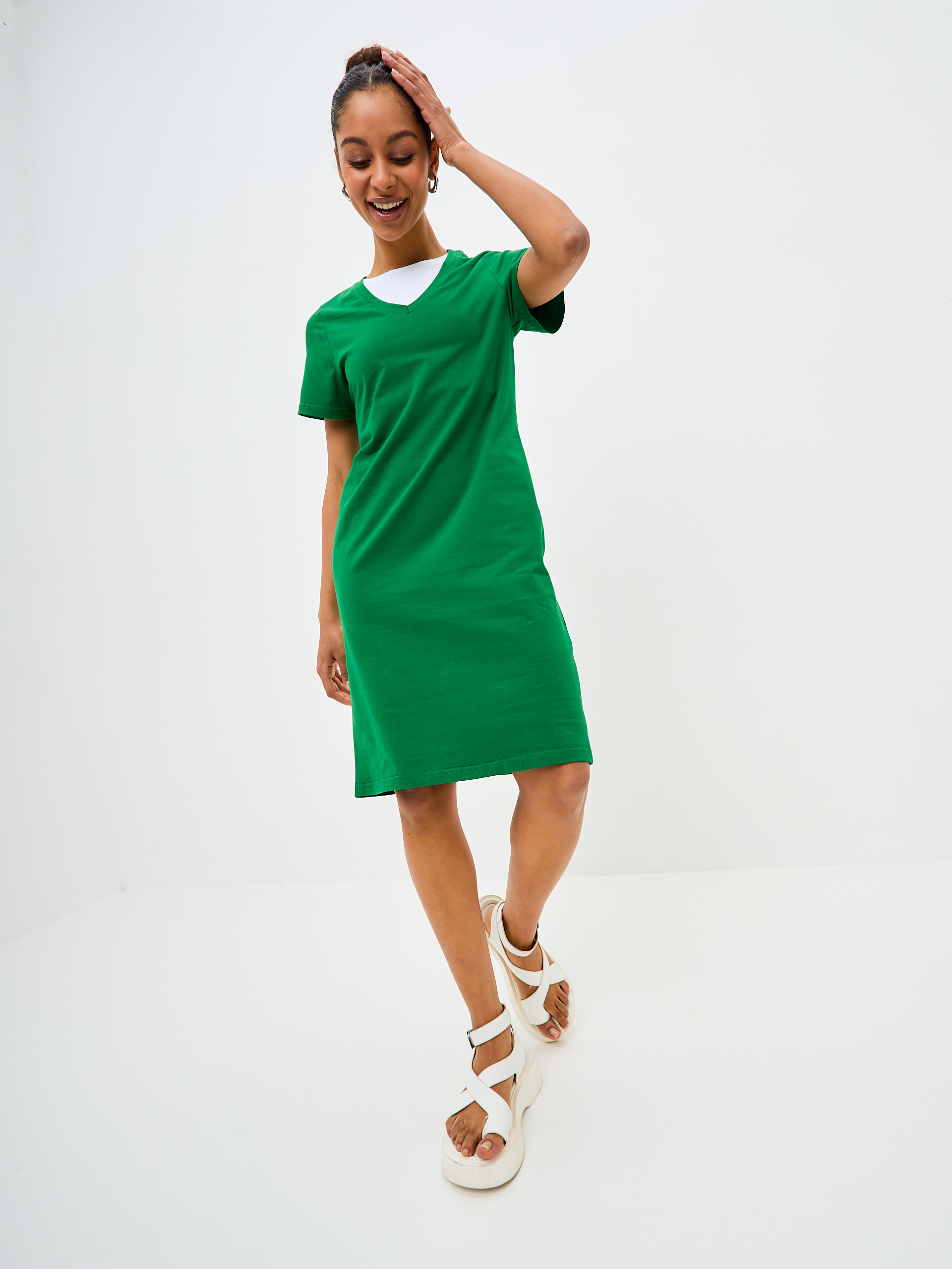 Платье женское Jonquil 211409 зеленое XS