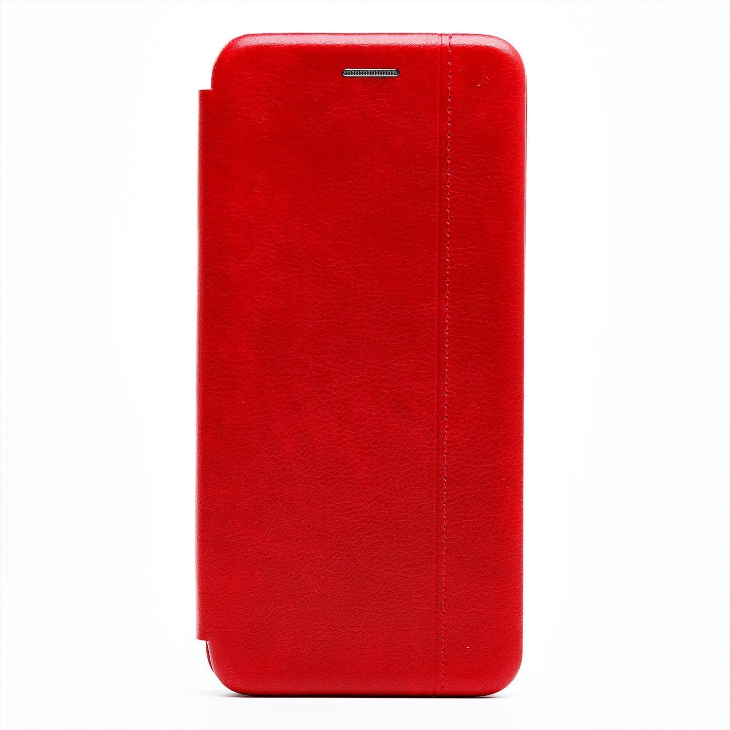 Чехол Samsung SM-A225F (Galaxy A22) флип боковой кожзам №3 <красный>