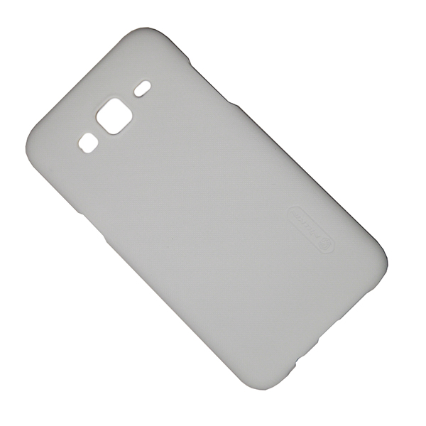 Чехол Samsung SM-J500F (Galaxy J5) пластик ребристый Nillkin <белый>