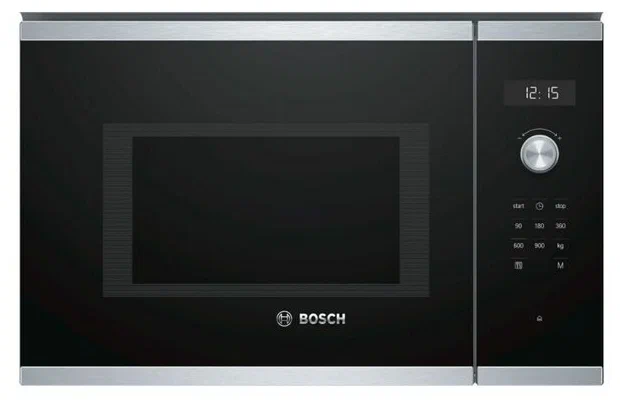 Встраиваемая микроволновая печь Bosch BFL553MS0 Silver, Black