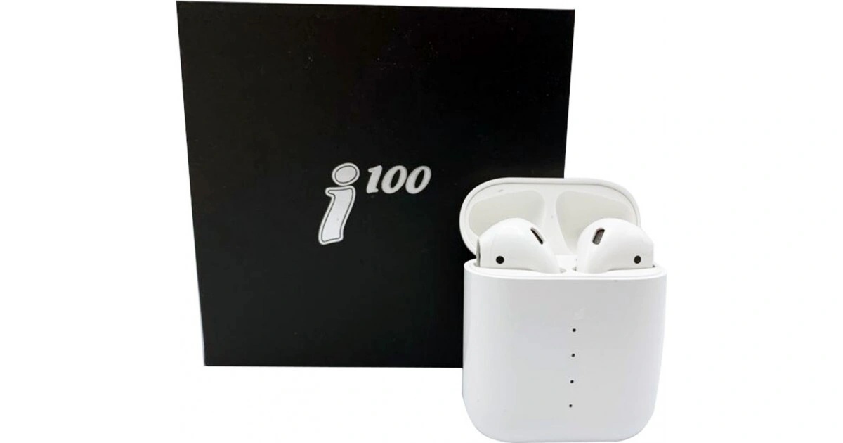 Беспроводные наушники i100 TWS White