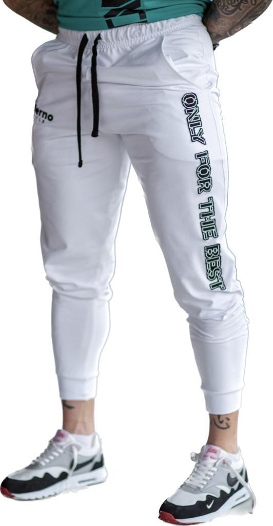 Спортивные брюки мужские INFERNO style Б-001-003 белые XL