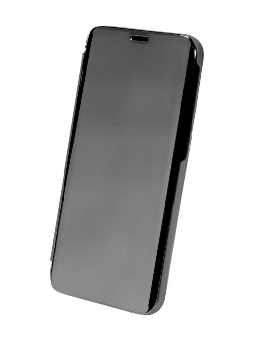Чехол Zibelino Clear View для Xiaomi Redmi Note 9S/Pro (черный) (ZCV-XIA-N9S-BLK)