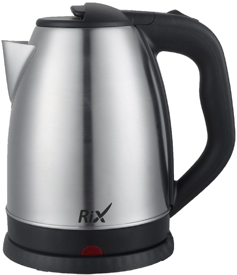Чайник электрический RIX RKT-1800S 1.8 л Silver, Black