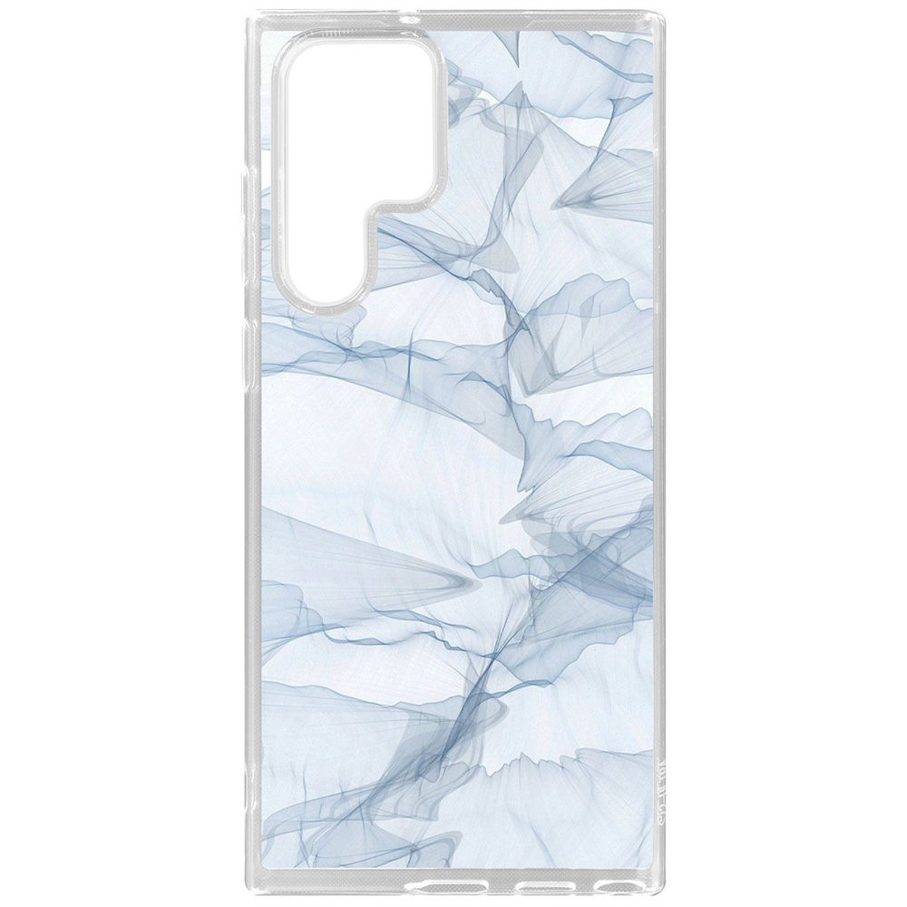 Чехол-накладка Krutoff Clear Case Абстракт 10 для Samsung Galaxy S22 Ultra