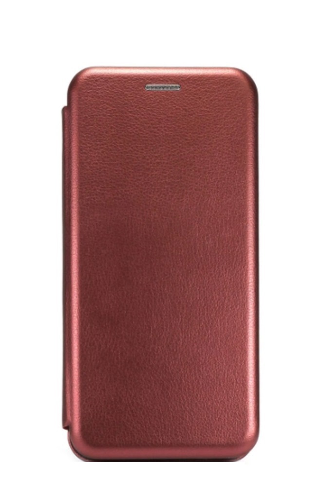 Чехол Mobileocean Book для Xiaomi Redmi 8 (бордовый) (MOB-XIA-RDM-8-BRD)