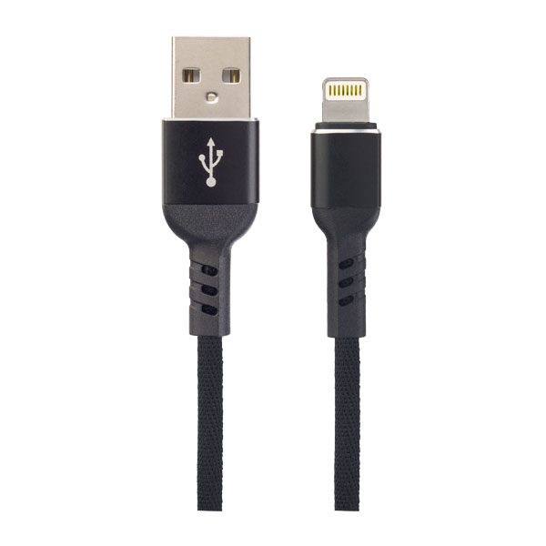 Кабель Perfeo для iPhone, USB - 8 PIN (Lightning), черный, длина 1 м., бокс (I4316)