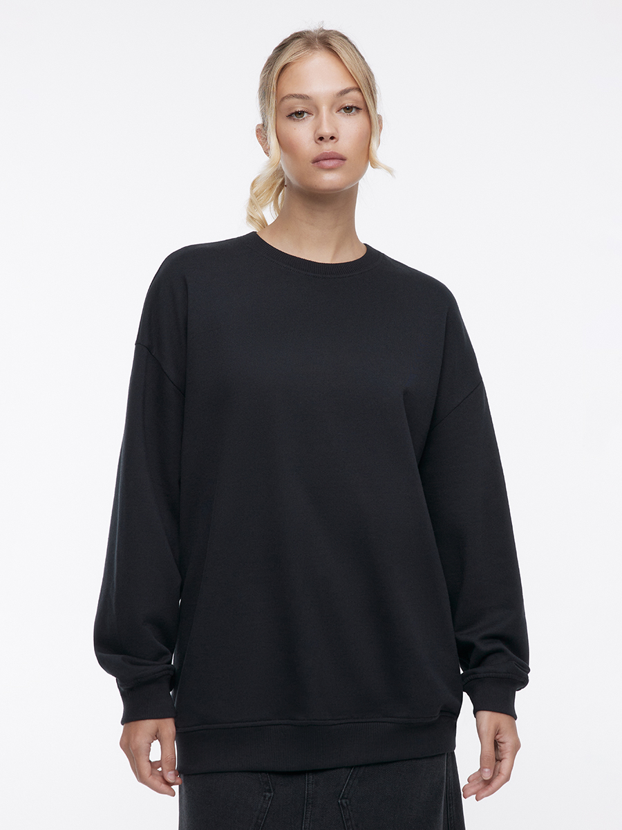 Свитшот женский Befree SWEATSHIRT2 черный XS