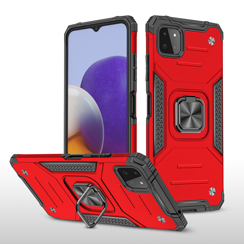 Противоударный чехол Legion Case для Samsung Galaxy A22 (красный)