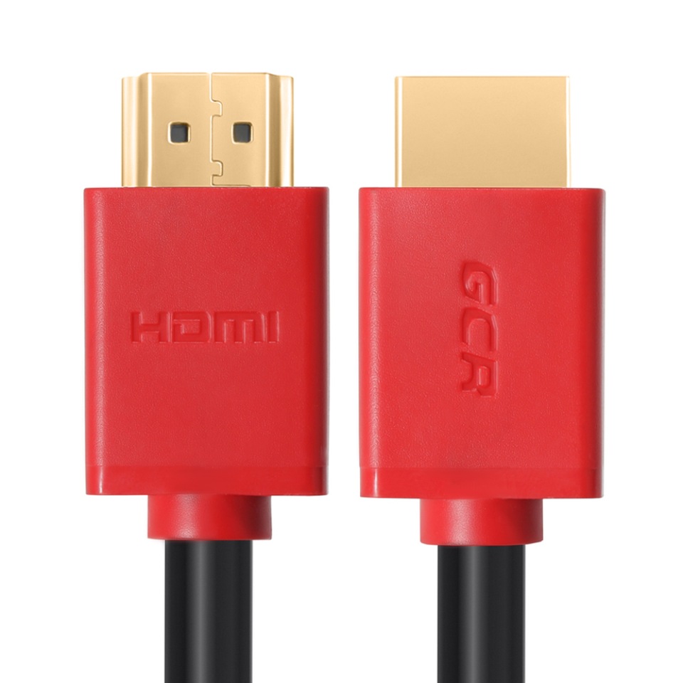 Кабель GCR GCR-HM400 HDMI - HDMI 1,5 м Red/Black