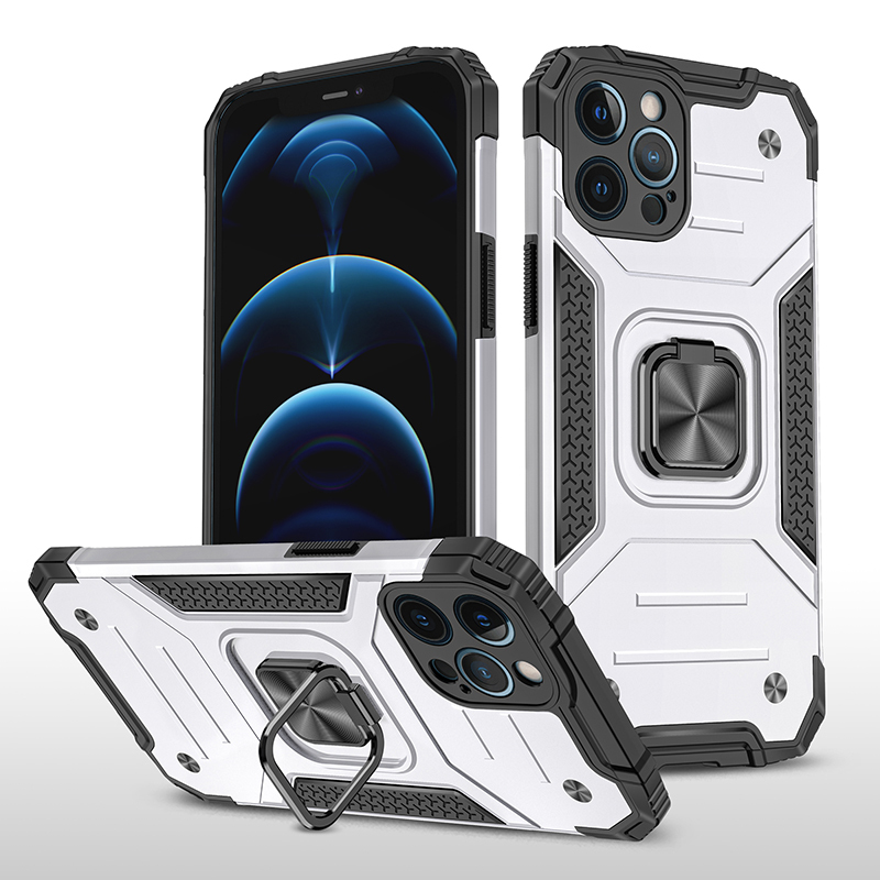 Противоударный чехол Legion Case для iPhone 12 Pro (серебряный)