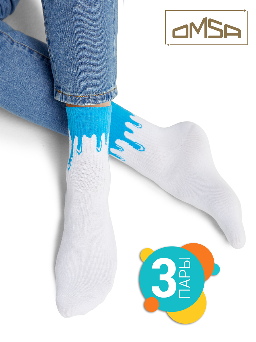 Комплект носков мужских Omsa SNL-543289 разноцветных 35-38