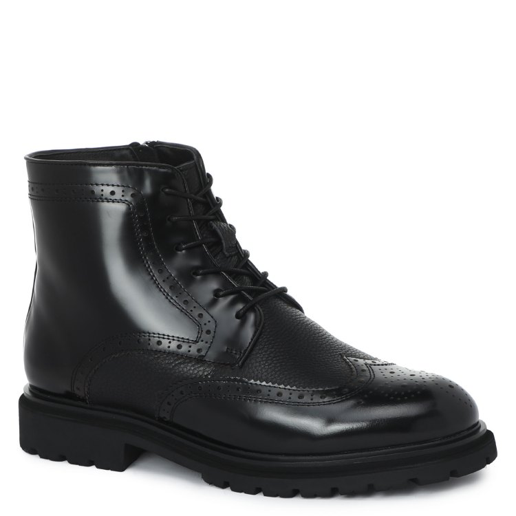Ботинки мужские Maison David H2729D-5A черные 42 EU