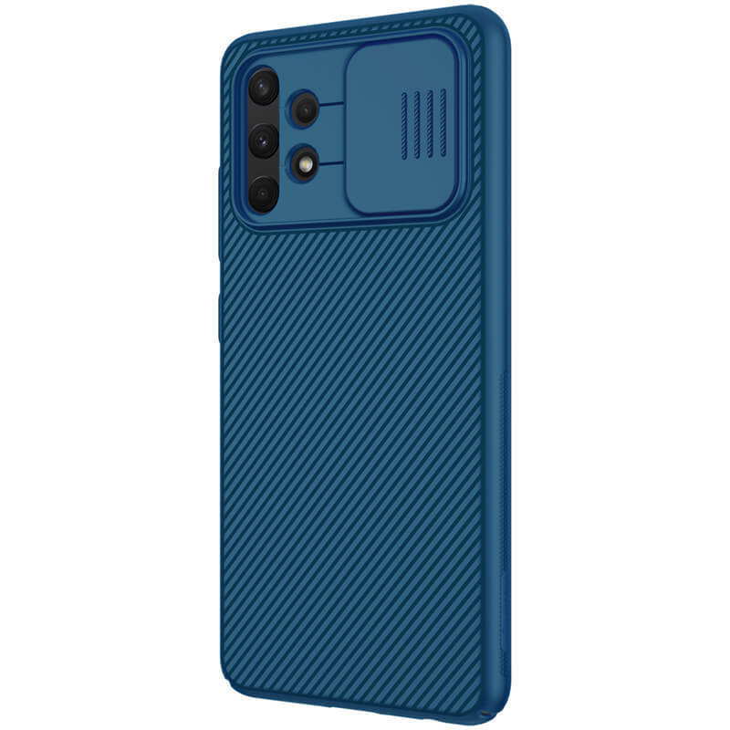 Накладка Nillkin CamShield Case с защитой камеры для Samsung Galaxy A32 (синий)